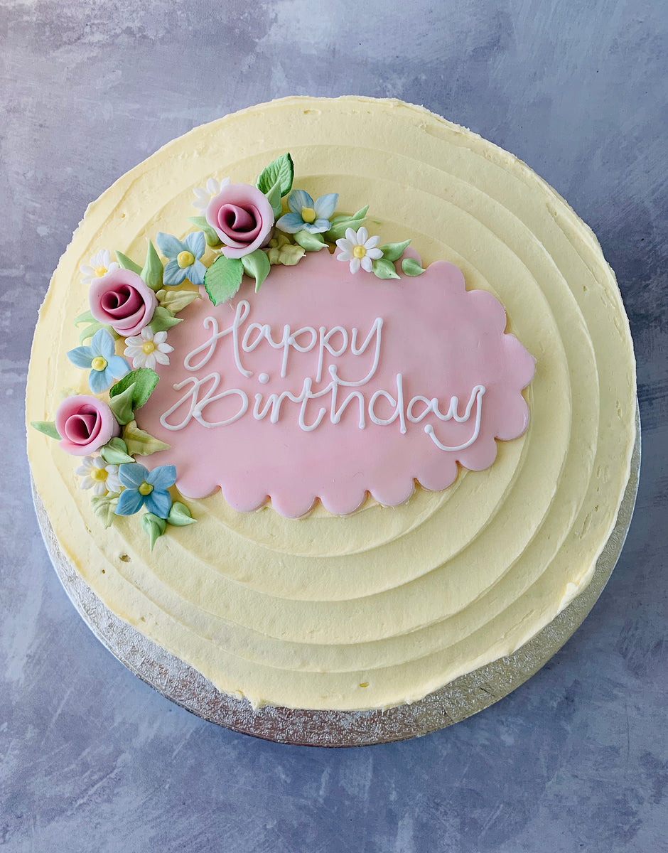 “Last Minute” Celebration Cake – Tom’s Cakes